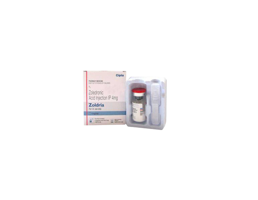 Zoldria 4 mg Zoledronic Acid Injection – Omkar Pharma